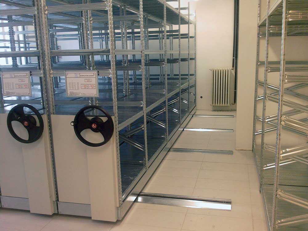 Scaffalature compattabili | Scaffalature metalliche, soppalchi e ...